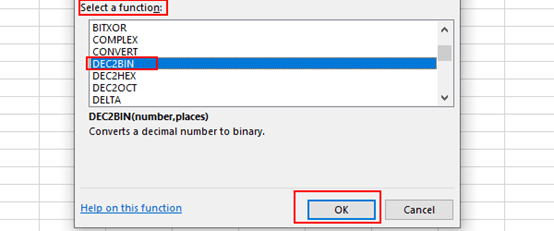 How To Convert Decimal Number To Binary Number In Excel My Microsoft 