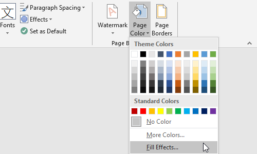 How To Change And Remove The Background Of Word Documents My Microsoft Office Tips
