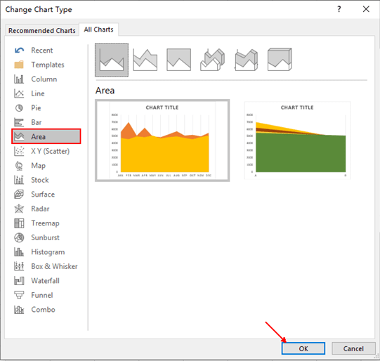 How To Change The Type Of An Existing Excel Chart My Microsoft Office Tips