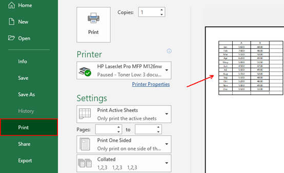 How To Print A Worksheet In Excel With Gridlines My Microsoft Office Tips