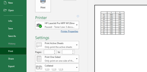 How To Print An Excel Worksheet On Center Of A Page My Microsoft Office Tips