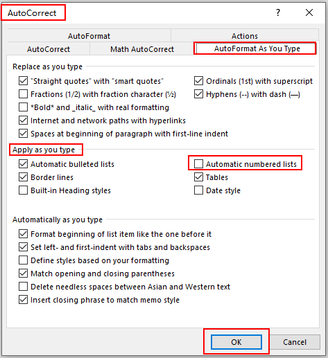 How to Turn Off and Activate Automatic Numbering in Microsoft Word - My ... How to Turn Off and Activate Automatic Numbering in Microsoft Word - My ...