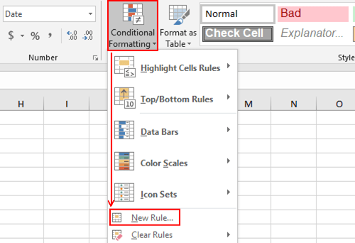 How To Highlight All The Nonworking Days In Excel Spreadsheet My Microsoft Office Tips