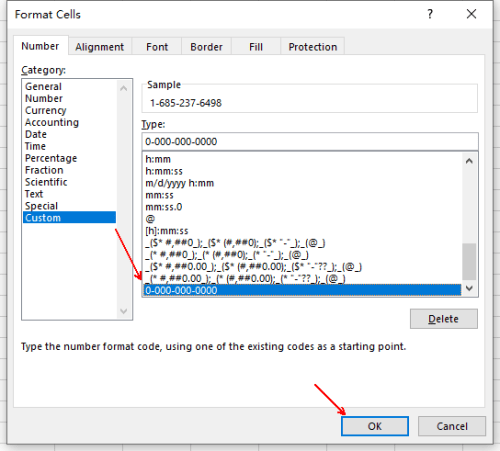 How To Display Numbers In Excel As Cell Phone Numbers My Microsoft 
