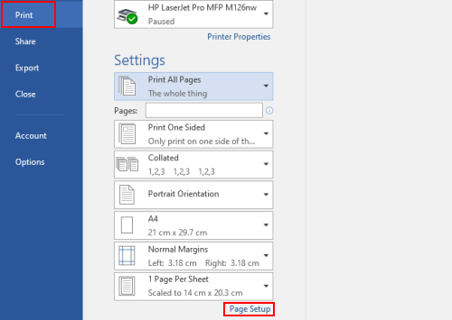 How To Print Two Or Multiple Pages On The Same Paper In Word My Microsoft Office Tips