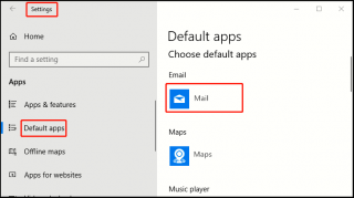 How to Change Default Email App in Windows 10 - My Microsoft Office Tips