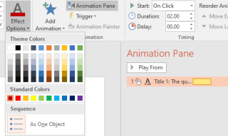 How to Change the Color of Specific Text when Clicking in PPT - My ...