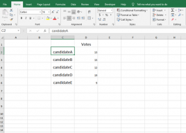 How to Create a Voting System in Microsoft Excel? - My Microsoft Office ...