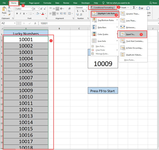 How To Create A Random Drawing In Excel My Microsoft Office Tips