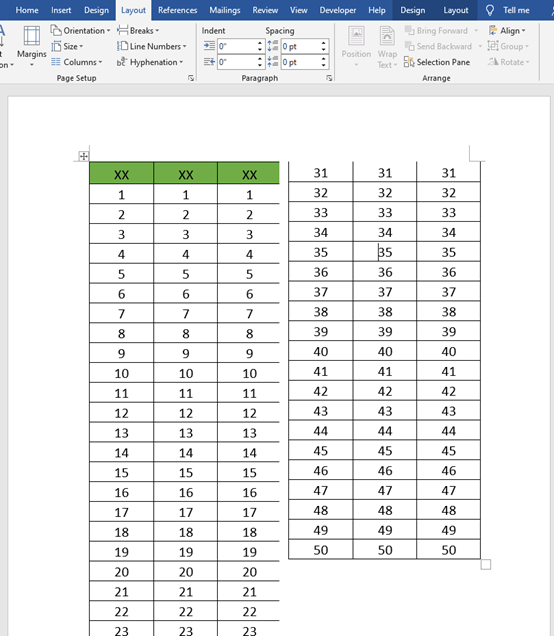 How To Print A Long And Narrow Excel Table My Microsoft Office Tips