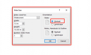 How To Change Slide Vertical in PowerPoint - My Microsoft Office Tips