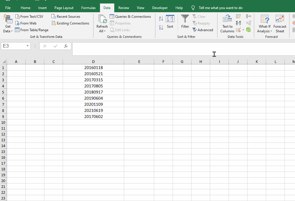 12 Excel Date Entering Method And Tips My Microsoft Office Tips