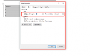 How To Adjust The Width And Height Of All Tables In A Word Document ...