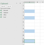 How To Use Clipboard To Copy And Paste Multiple Items In Excel - My ...