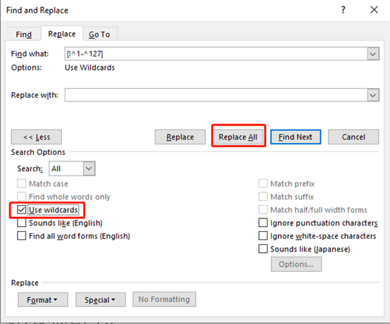How To Batch Delete Chinese In Word Document My Microsoft Office Tips