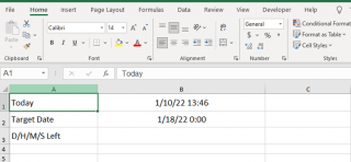 How To Create A Dynamic Countdown Timer In Excel？ - My Microsoft Office ...