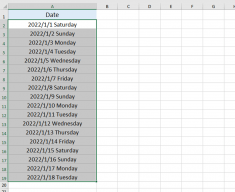 Five Ways To Find Day Of Week From Date In Excel - My Microsoft Office Tips