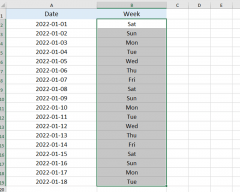 Five Ways To Find Day Of Week From Date In Excel - My Microsoft Office Tips