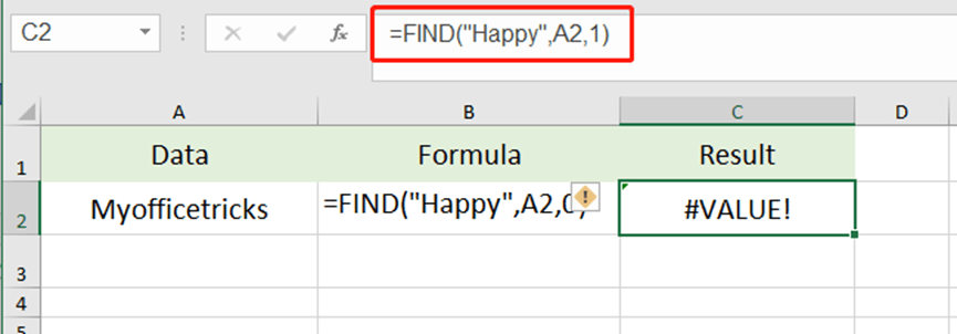 How To Use The FIND Function In Excel Easy Understanding My Microsoft Office Tips