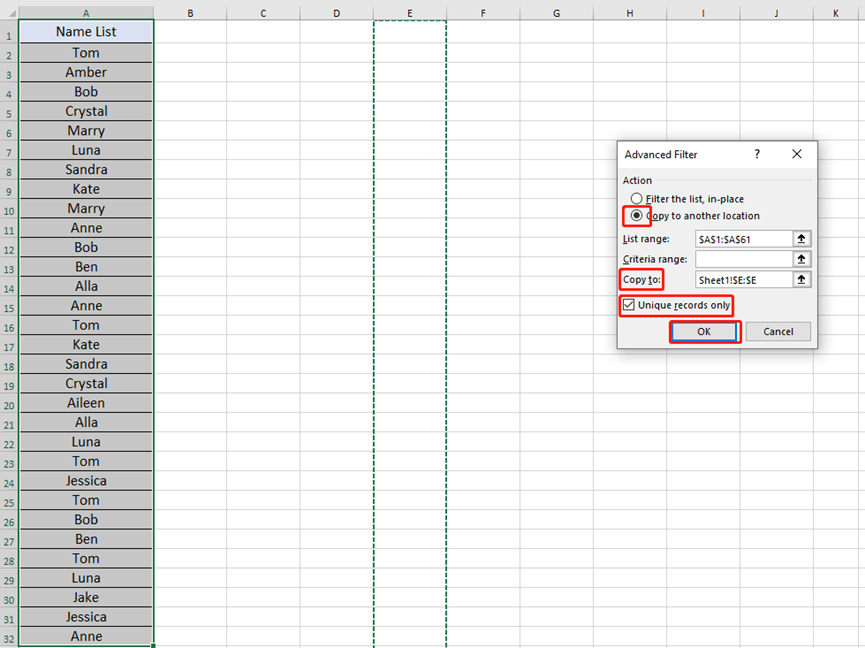 Four Ways To Extract Unique Values In Excel My Microsoft Office Tips