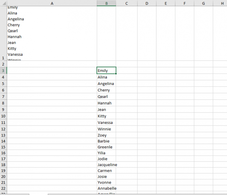 How To Split Words Into Separate Cell In Excel? - My Microsoft Office Tips