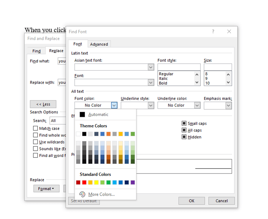 How To Change The Font Color On Certain Text In Excel？ - My Microsoft ...