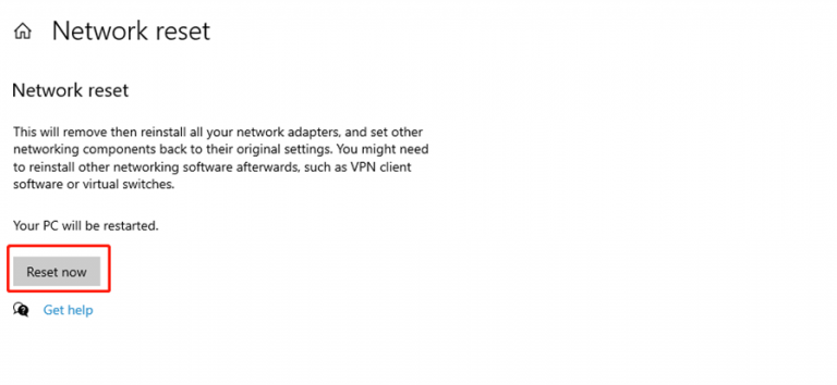 How To Reset Network Settings in Windows 10? - My Microsoft Office Tips