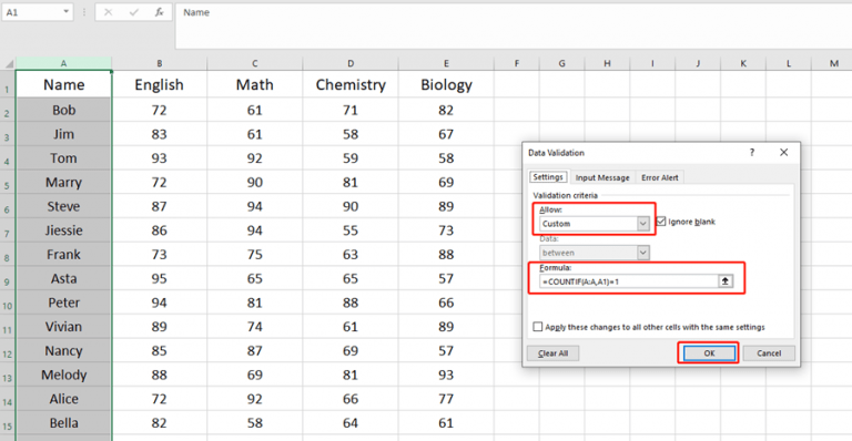 How to Prevent Duplicate Entries in Excel? - My Microsoft Office Tips