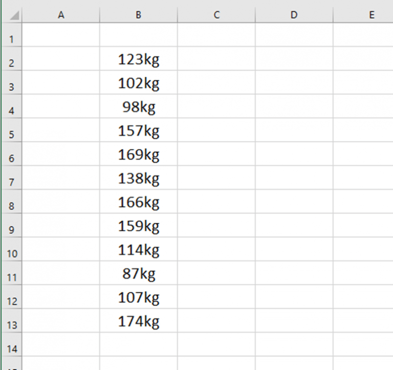 How to Batch Add Units to Cells in Excel - My Microsoft Office Tips