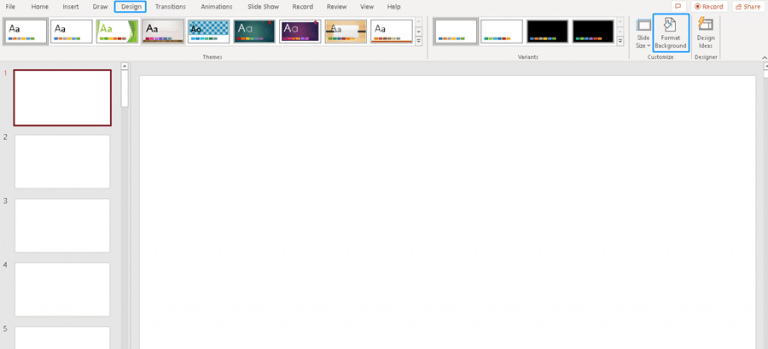 How to Create a Gradient Slide in PowerPoint - My Microsoft Office Tips