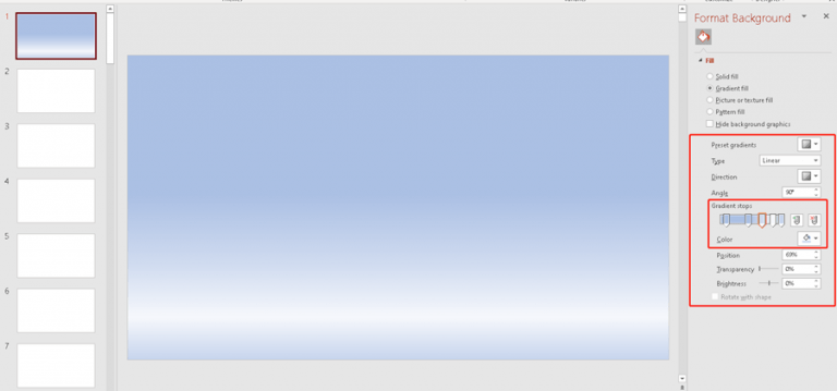 How to Create a Gradient Slide in PowerPoint - My Microsoft Office Tips